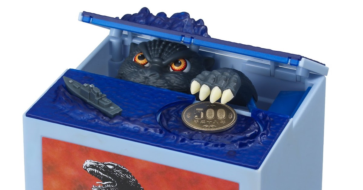 BirthdayGifts: New Godzilla Musical Monster Piggy Bank
