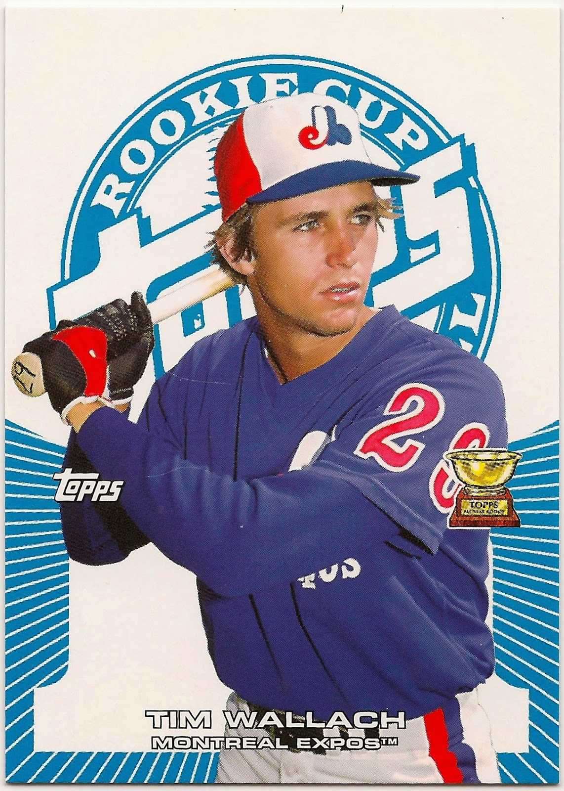 Tim Wallach: 2005 Topps Rookie Cup #45 Blue #/50