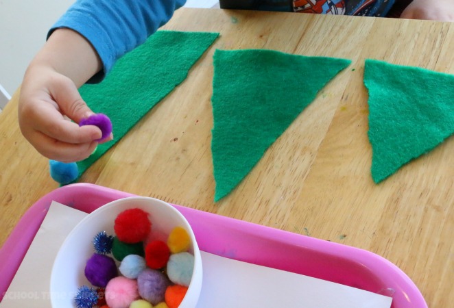 Easy Size Sorting Christmas Tray for Toddlers and Preschoolers | School ...