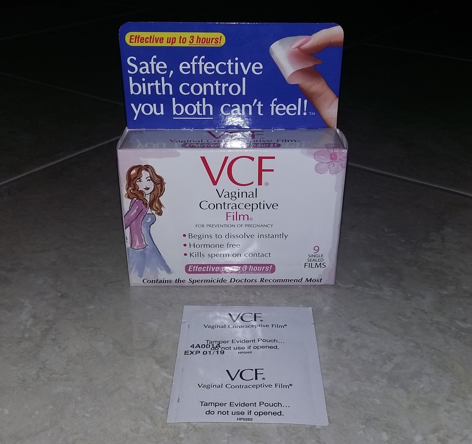 Alat Kontrasepsi Terbaru - Tissue Anti Hamil VCF (Vaginal Contraceptive ...
