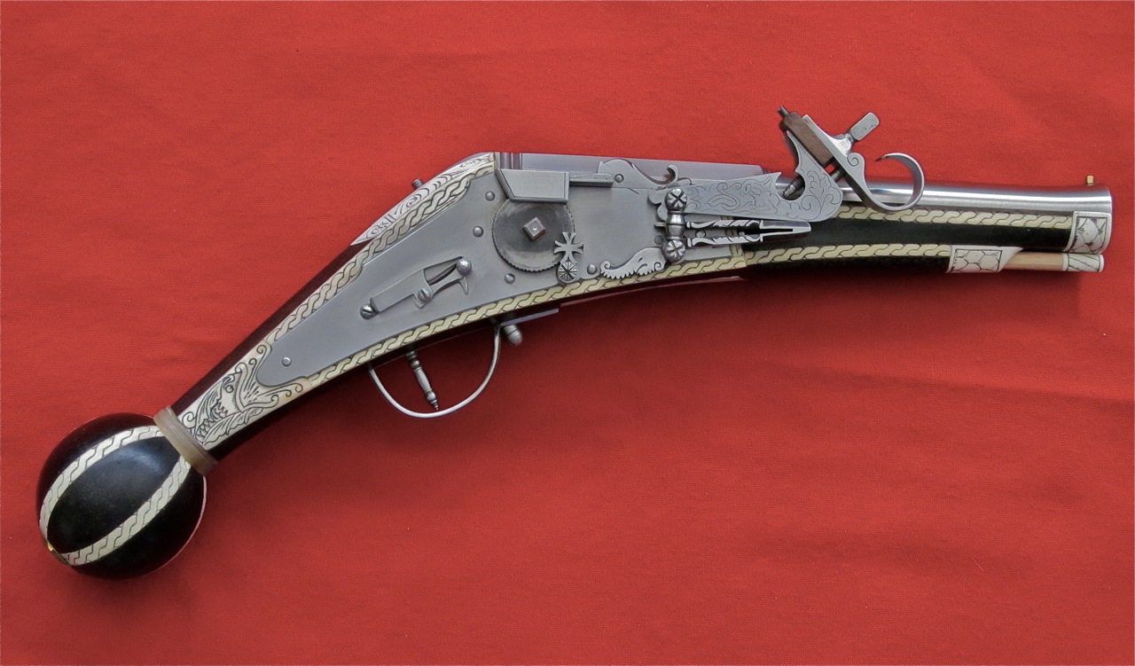 Contemporary Makers: Handmand Wheelock Pistol by Wulf Schultz