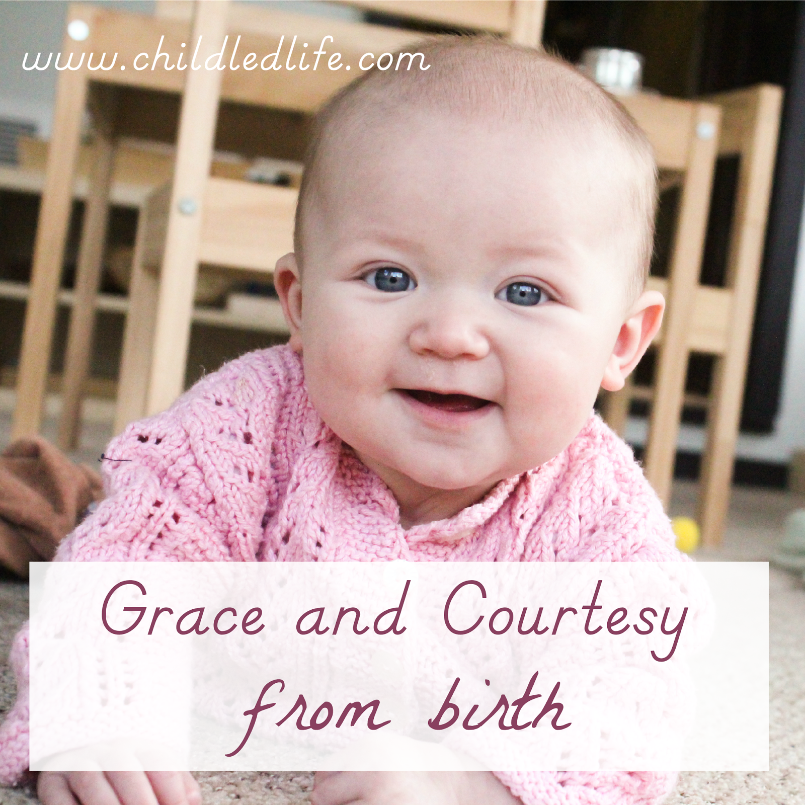 Sign Language to Teach Grace and Courtesy from Birth