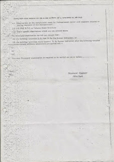 Format of Structural Stability Certificate of a Building reqd, by ...