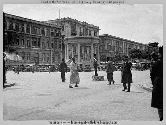 From Egypt With Love: Mansheya Square Alexandria from 1857
