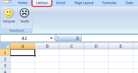 Download Contoh Custom Ribbon Excel