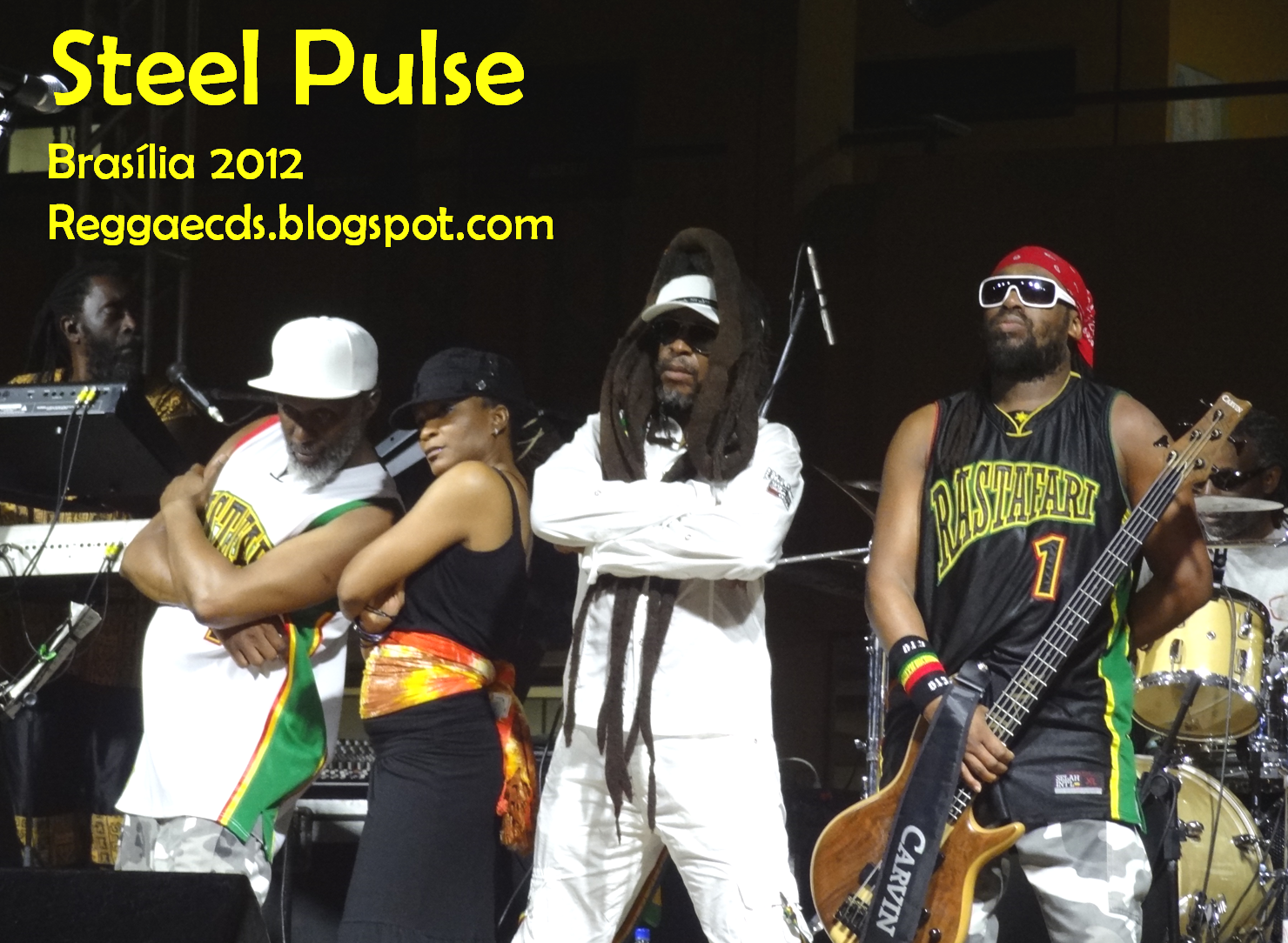 Reggaediscography: The Wailers & Steel Pulse - Photos: Live in Concert ...
