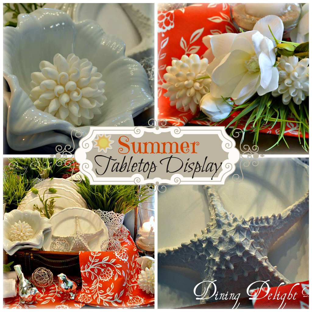 Dining Delight: Summer Tabletop Display