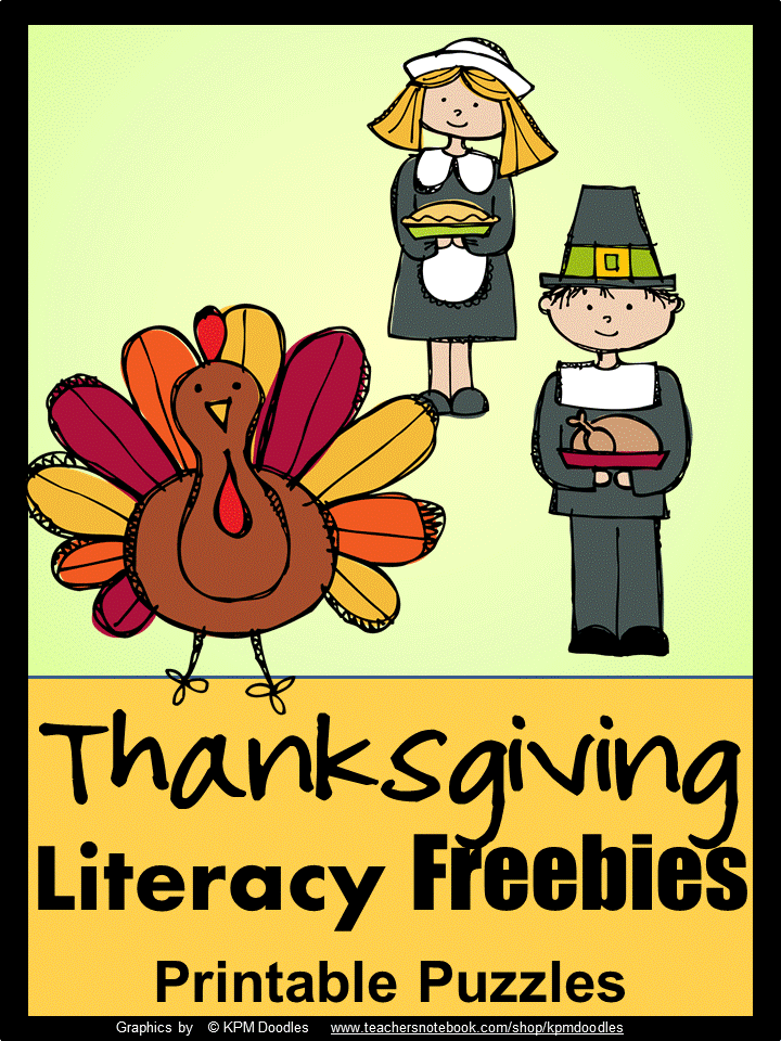 Fun Games 4 Learning: Thanksgiving Word Puzzles FREEBIE