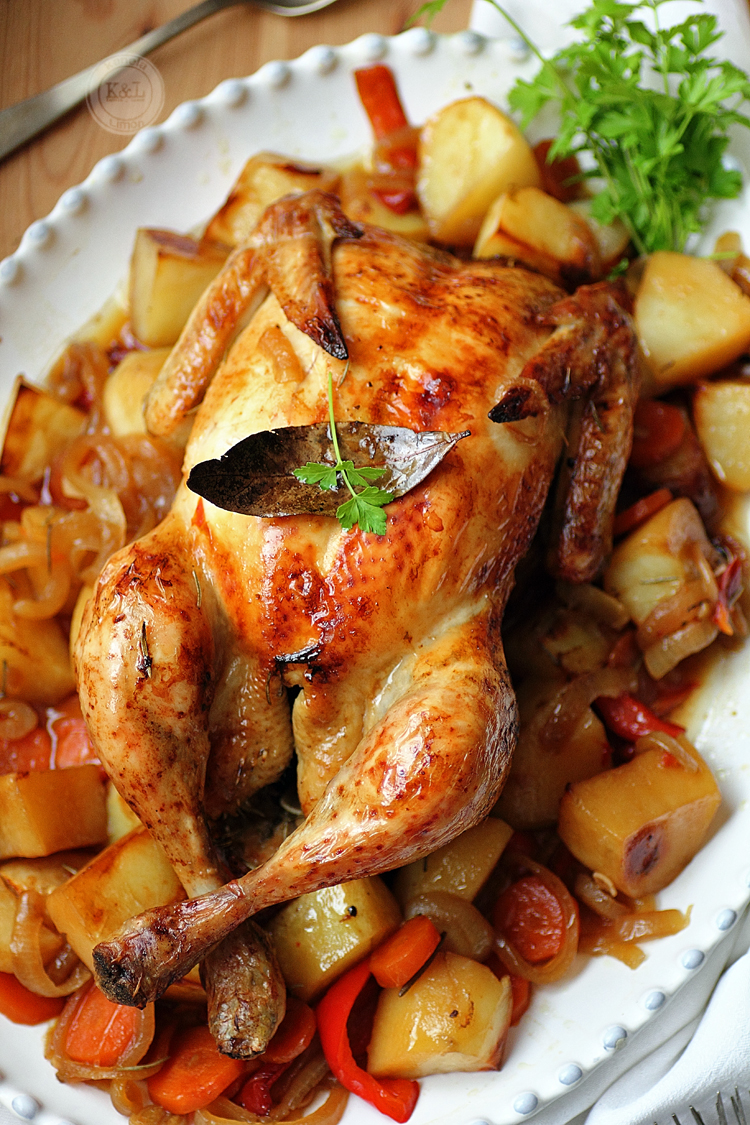 Pollo asado con patatas | Kanela y Limón | Bloglovin’