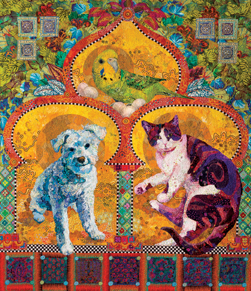 Artists Tell Their Stories: Susan Carlson, Mixed Media Quilt Artist ...