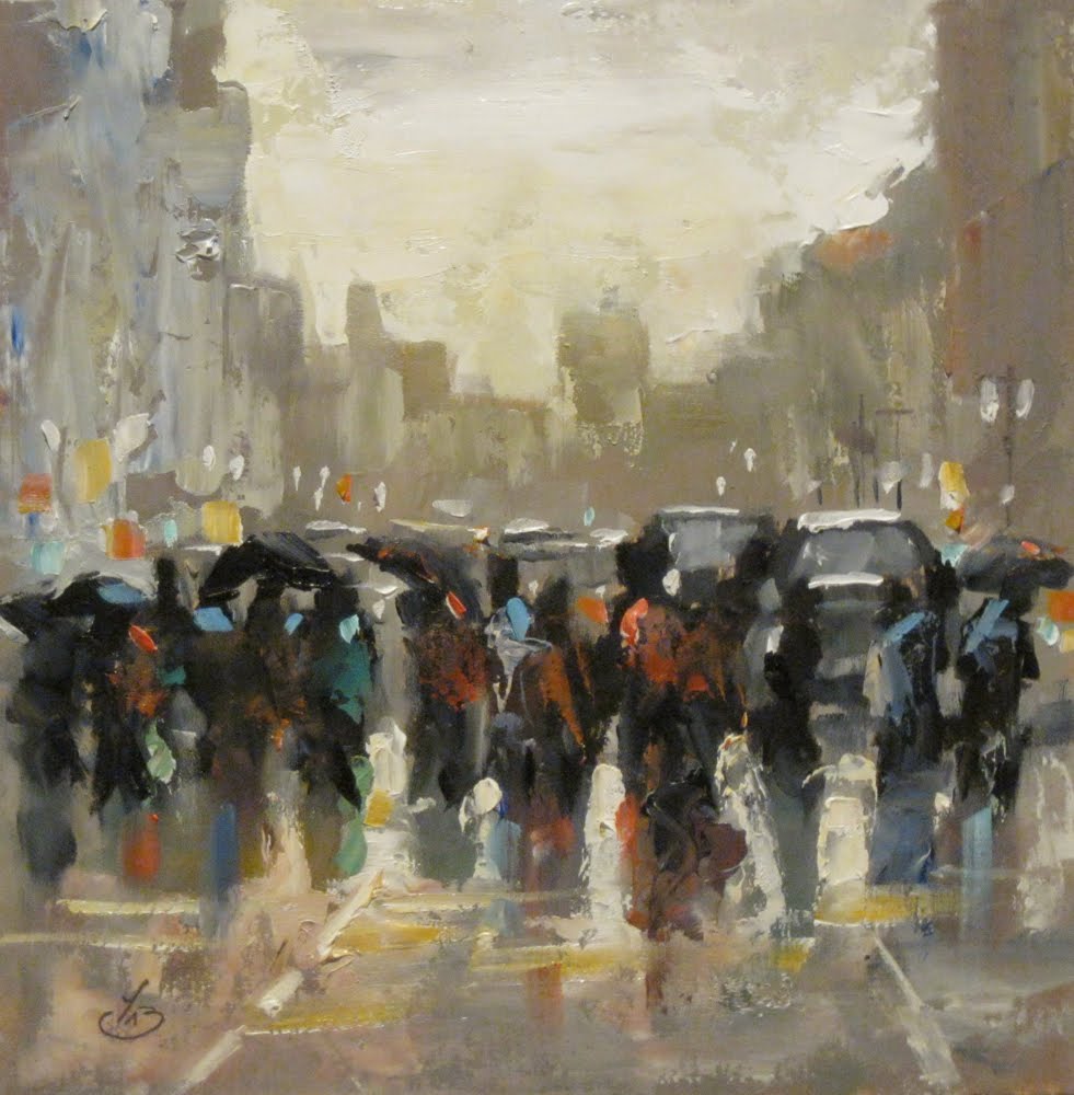TOM BROWN FINE ART: BUILDINGS, CITY, PEOPLE, TOM BROWN CONTEMPORARY ...