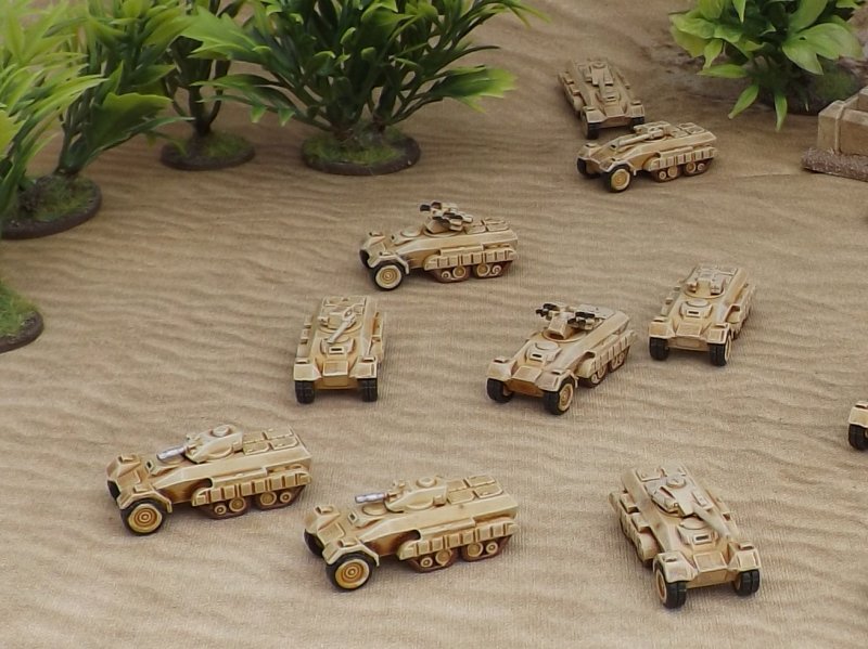 Tabletop Fix: Brigade Models - New 6mm SciFi Vehicles