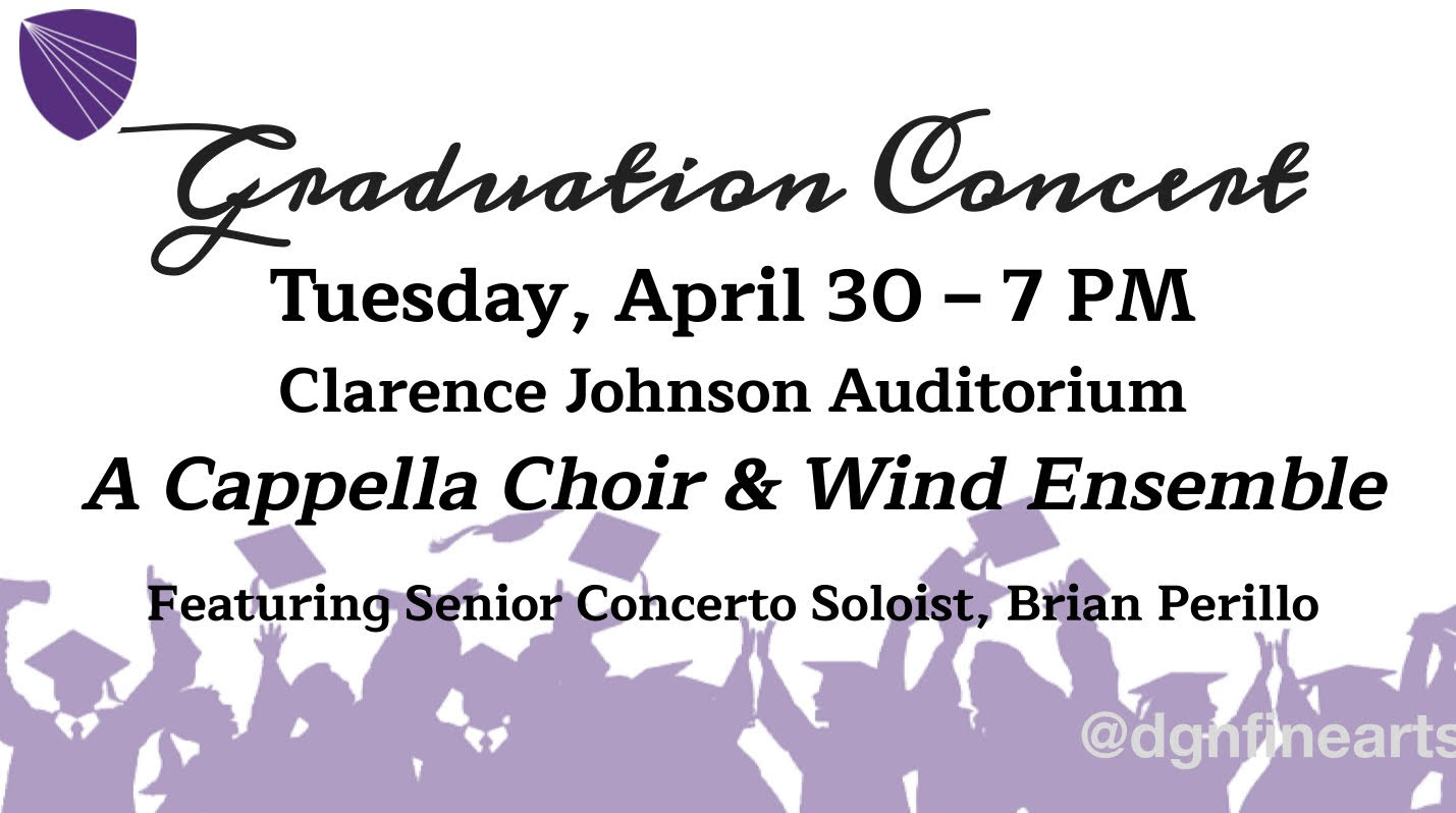 Downers Grove North Fine Arts: "Graduation Concert" Tuesday Night at DGN