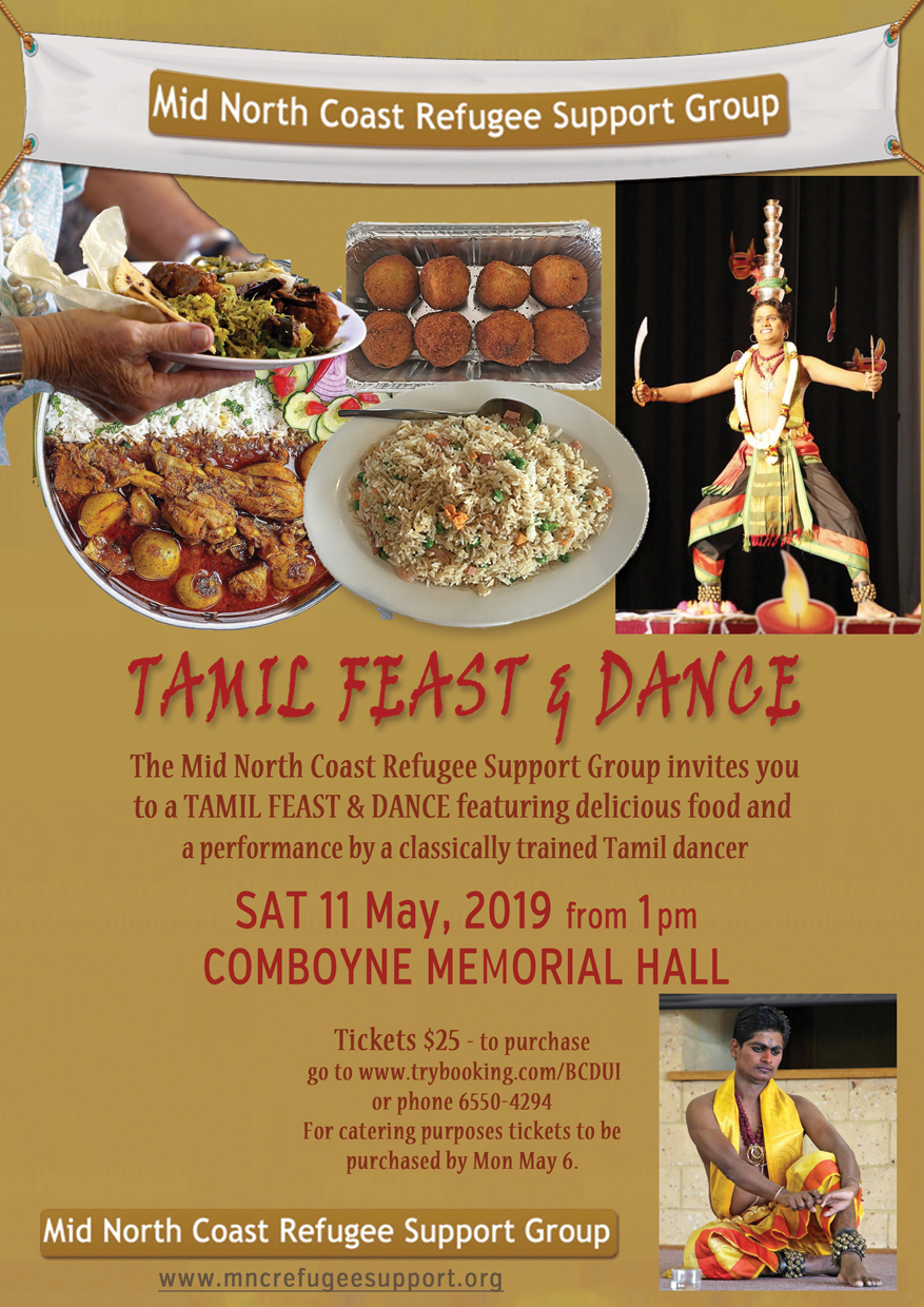 Mid North Coast Refugee Support Group Tamil Feast May 11 2019 mid-north-coast-refugee-support-group-tamil-feast-may-11-2019