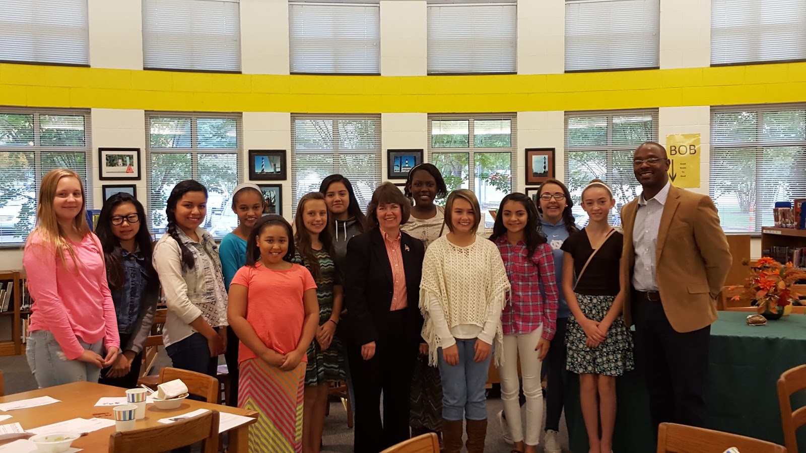 Your Permanent Record: Kernersville Mayor Visits with Students at ...