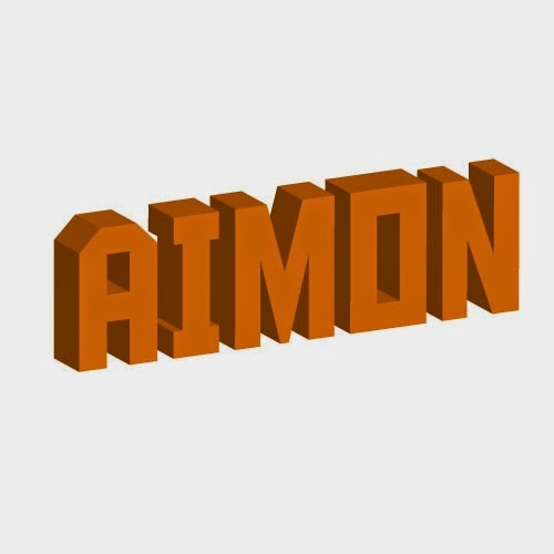 3D Name Logos: Aimon 3D Name Logo