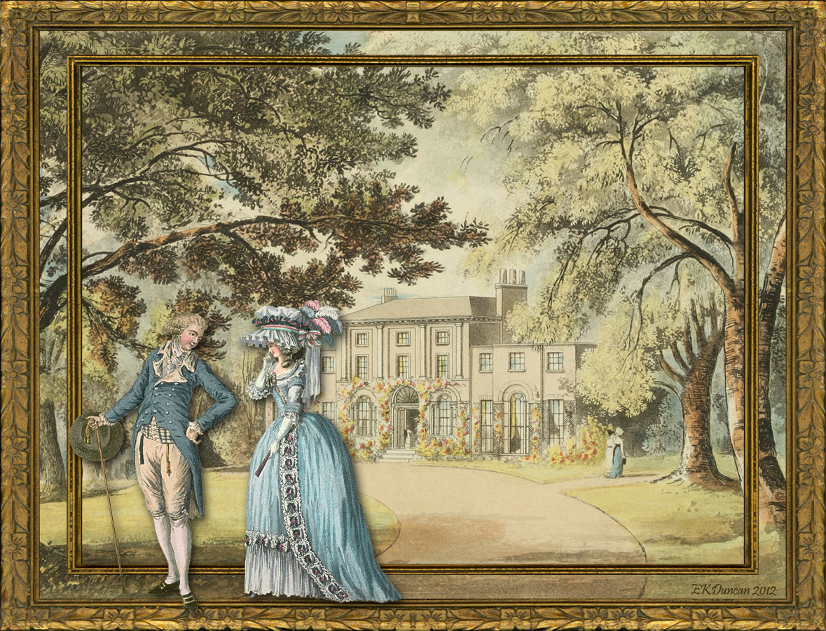 EKDuncan - My Fanciful Muse: 1785-1786 French Fashion Plates - "Des Modes"