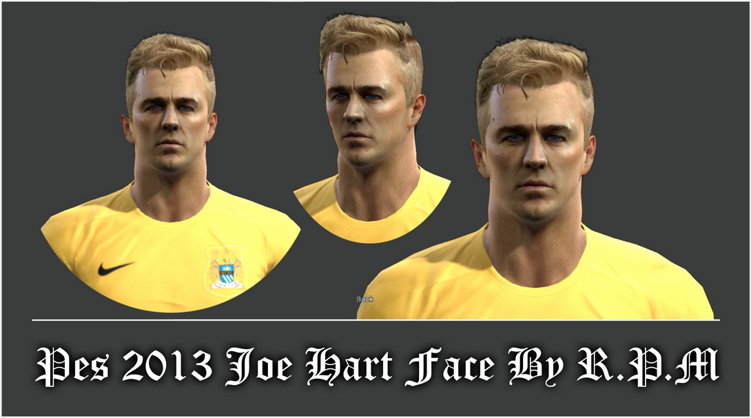 pes-modif: Pes 2013 Joe Hart Face By R.P.M