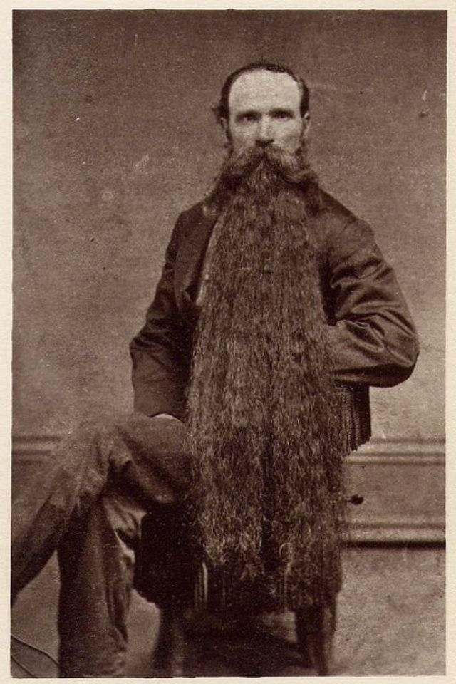 16 Awesome Pictures of Long Beards in the Past That You Have Rarely ...
