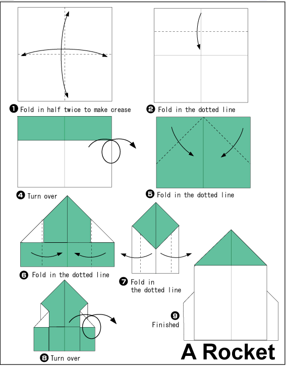 Rocket Easy Origami Instructions For Kids rocket-easy-origami-instructions-for-kids