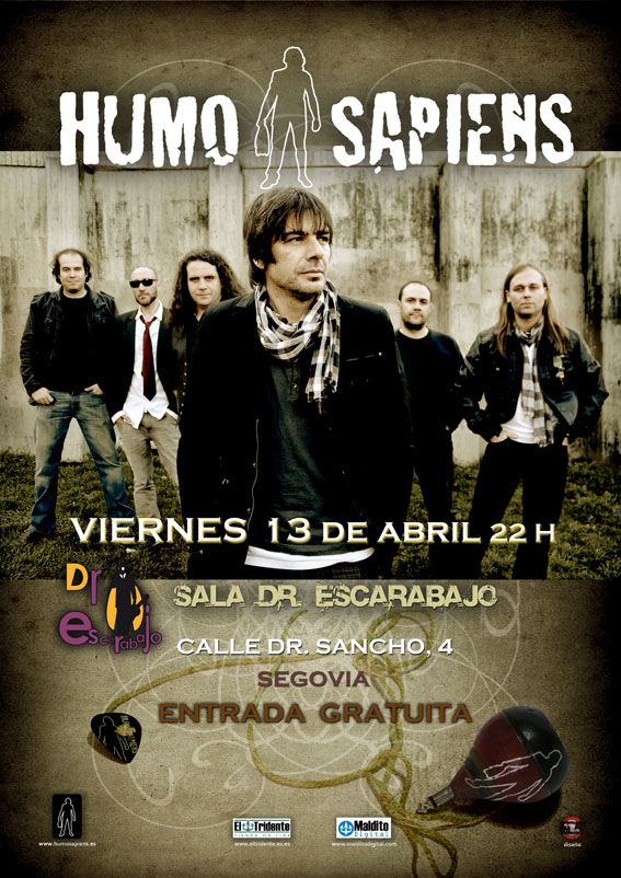 HiSTéRiCaS GrabacioneS: Crónica del concierto de Humo Sapiens (Segovia ...