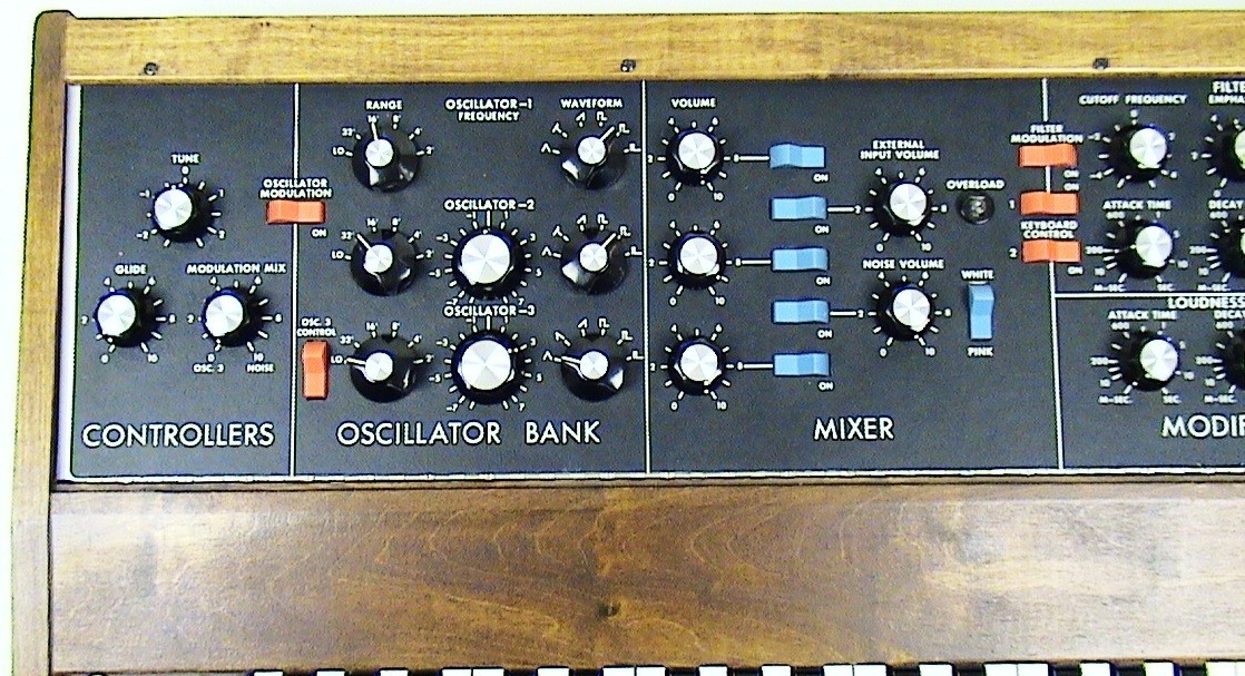 MATRIXSYNTH: 1976 Vintage Moog Minimoog Synthesizer SN 7673