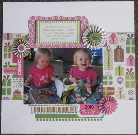 Artfull Crafts: Christine - Christmas Layouts and Cards