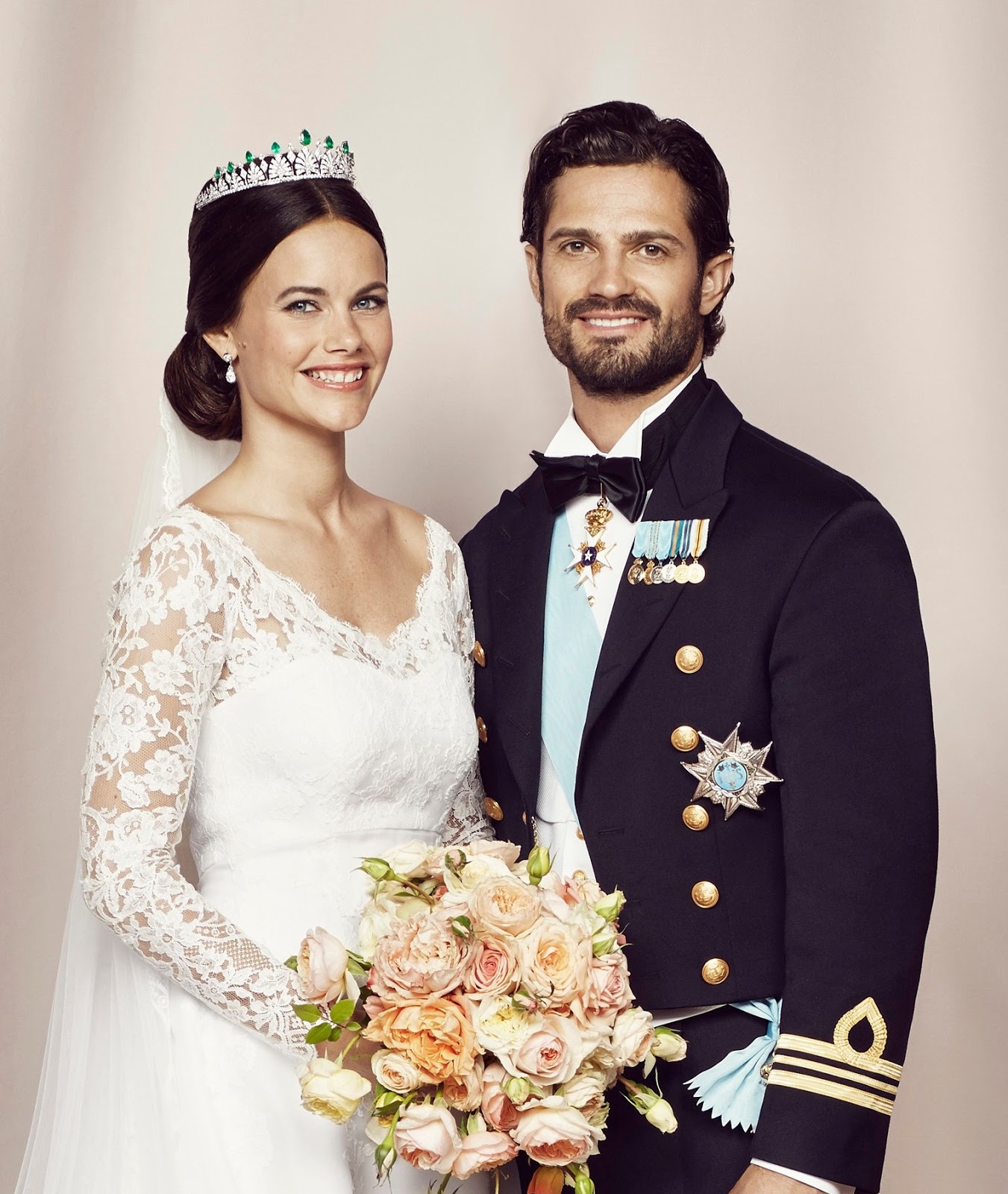 Kungligheter: De officiella bröllopsbilderna på Prins Carl Philip och Sofia