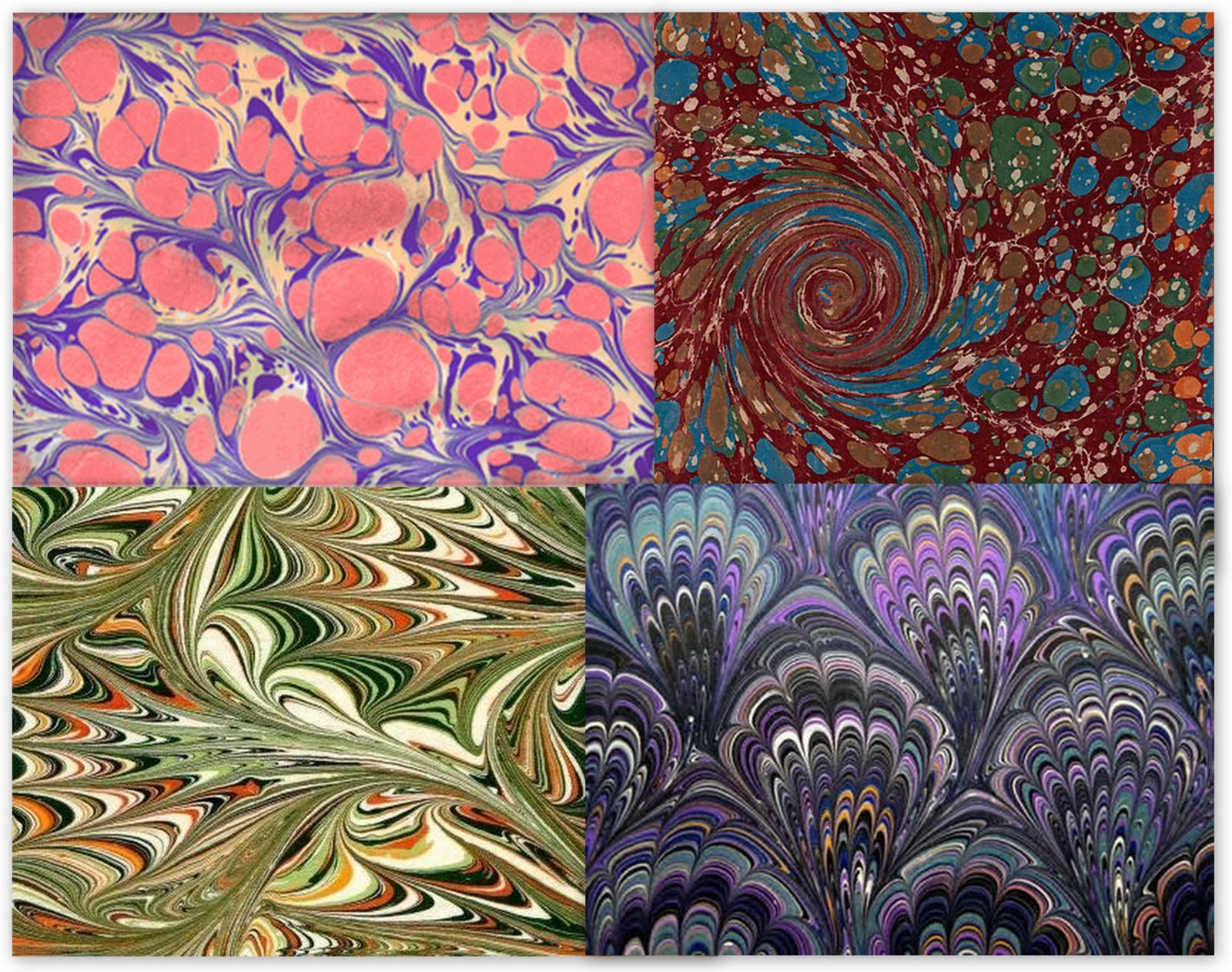 Paper Zone inspire.design.create: Paper Marbling
