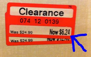 THEGREENCABBY: 10 SECRETS TO READING TARGET CLEARANCE PRICE TAGS ...