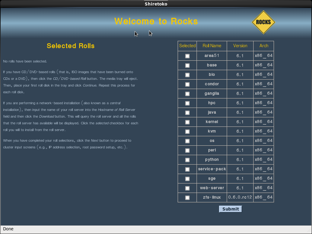 RC's Blog: Rocks cluster installation
