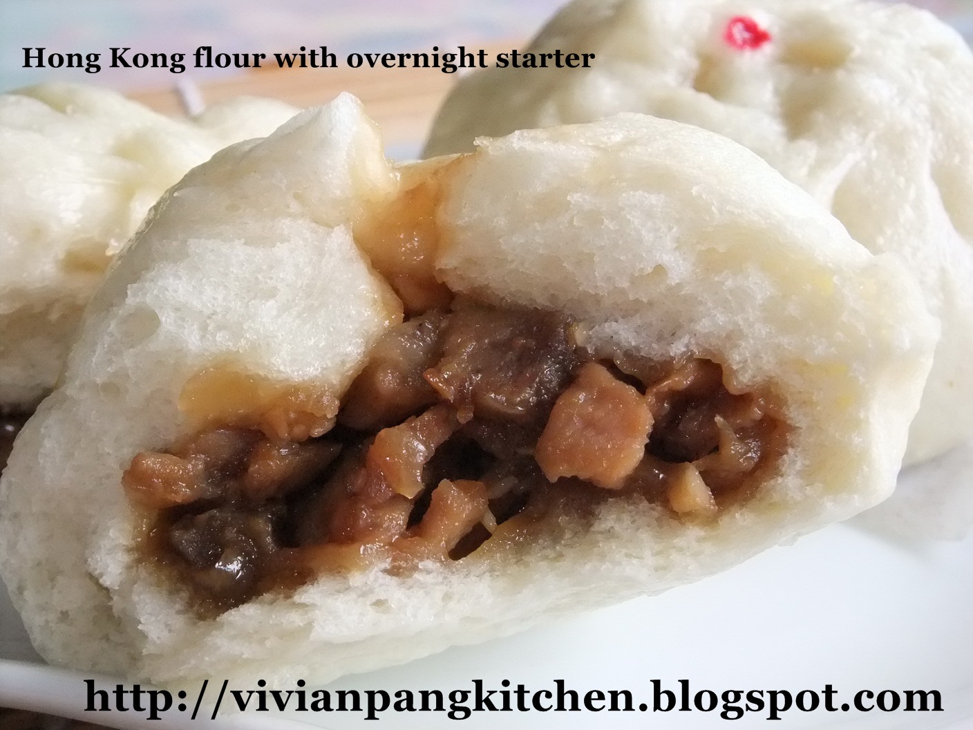 Vivian Pang Kitchen: Char Siew Pau Making in Three ways: #1-Straight ...