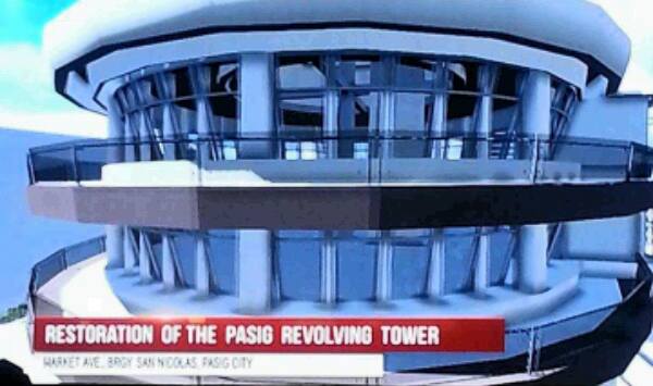 Pasig City Revolving Restaurant Renovation Ongoing ~ Wazzup Pilipinas ...