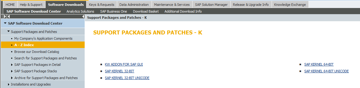 SAP Kernel