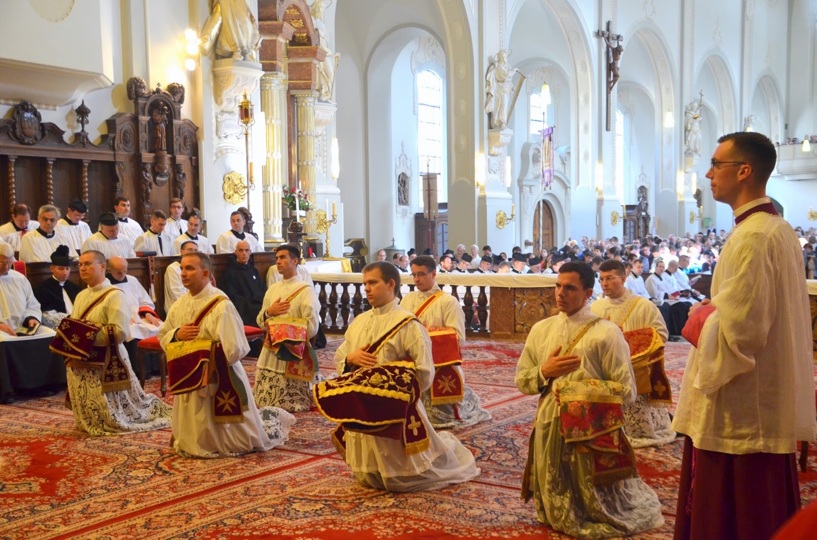 New Liturgical Movement: FSSP Ordinations in Germany with Cardinal Burke