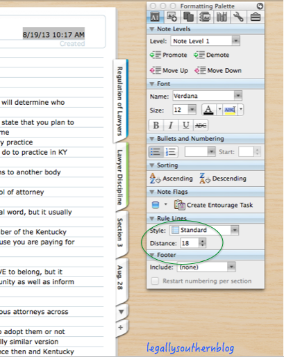 Legally Southern: Do What Works Best For You: Notebook View (Microsoft ...