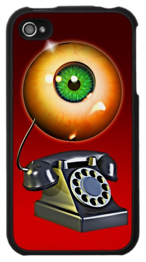 Nate Owens' Art Pad: The Eye-Phone (case for iPhone)