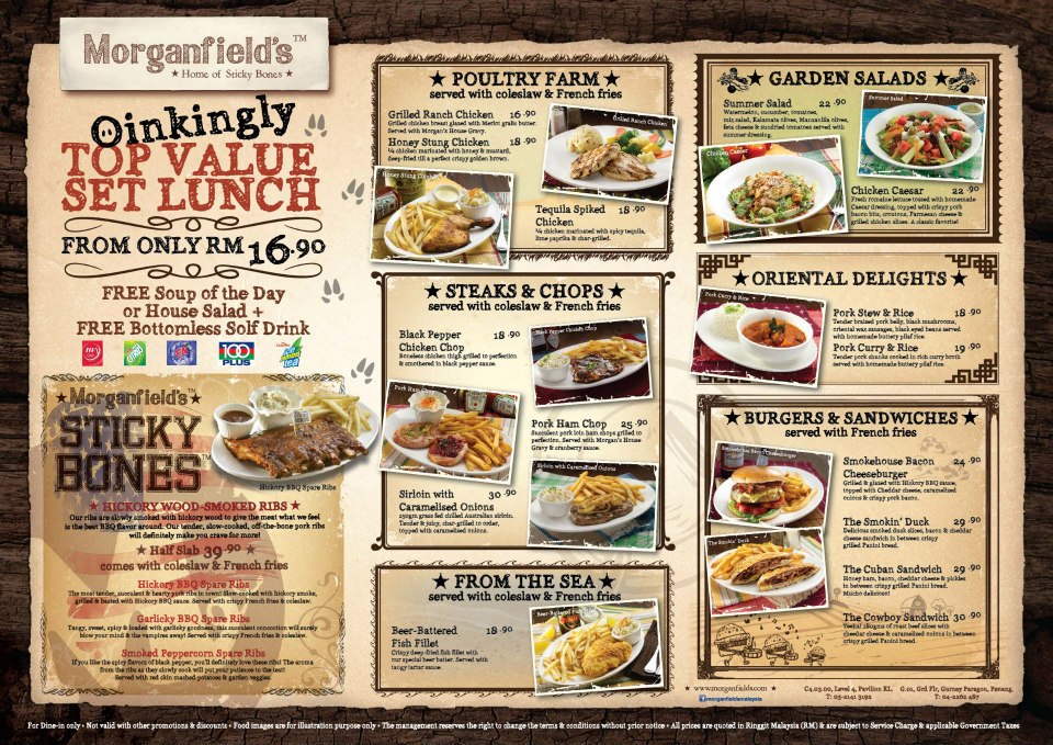 skyip: Signature Pork Ribs @Morganfield’s