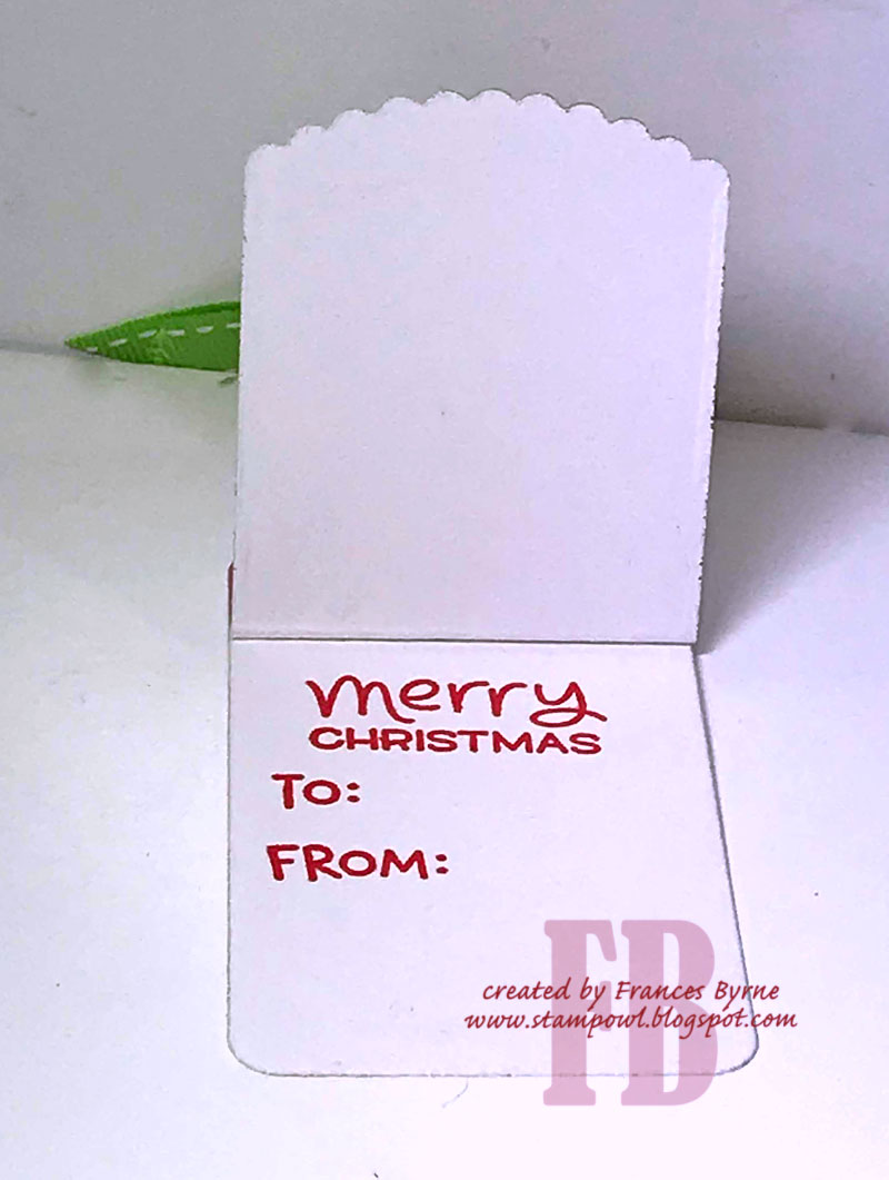 StampOwl's Studio: Santa Fold-Up Gift Tags