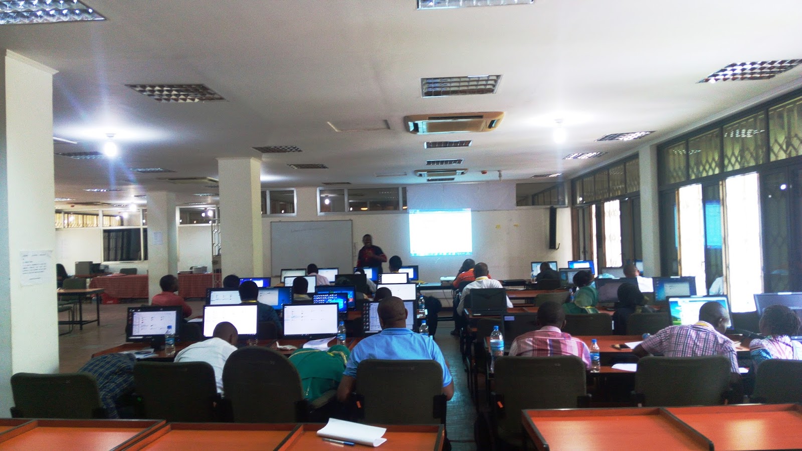 MUHAS LIBRARY: Photos for the On-going Koha ILMS Training Workshop at ...