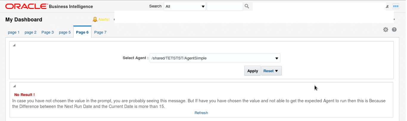 OBIEE: Run OBIEE Agent via Button Event - Part 2