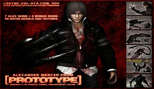 Alex Mercer Prototype | GTAind - Mod GTA Indonesia