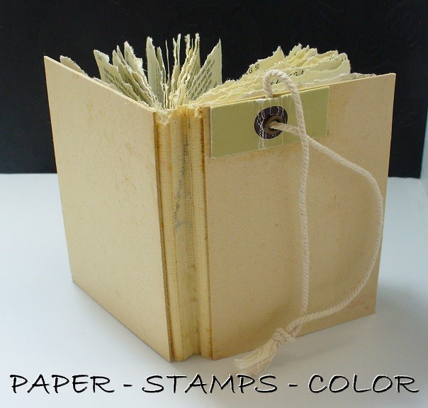 Magenta: Tutorial on how to make a vintage booklet..