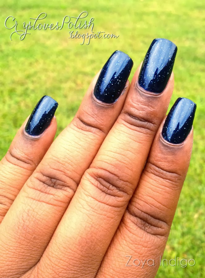 Swatch Fest Saturday - Zoya Indigo | Crys Loves Polish