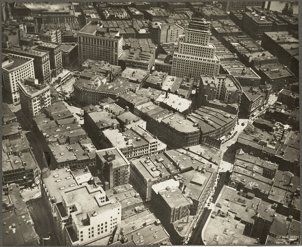 49 Amazing Aerial Pictures Show the Face of Boston, Massachusetts in ...