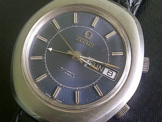 JAM TANGAN VINTAGE KUNO KOLEKSIKU: JAM KUNO RARE ITEM : TITUS ALARM ...