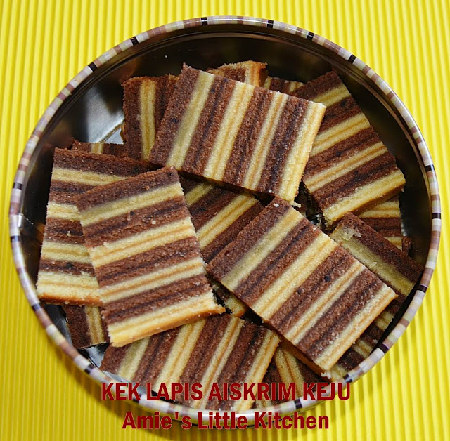 Mari Belajar Buat Kek Lapis Untuk Hari Raya - Amie's Little Kitchen
