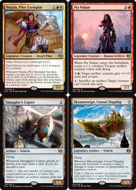 MTG Realm: Kaladesh WR Vehicles