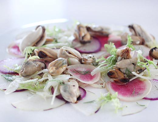 lisa is cooking: Pickled Mussels with Radishes, Toasted Coriander Seed ...