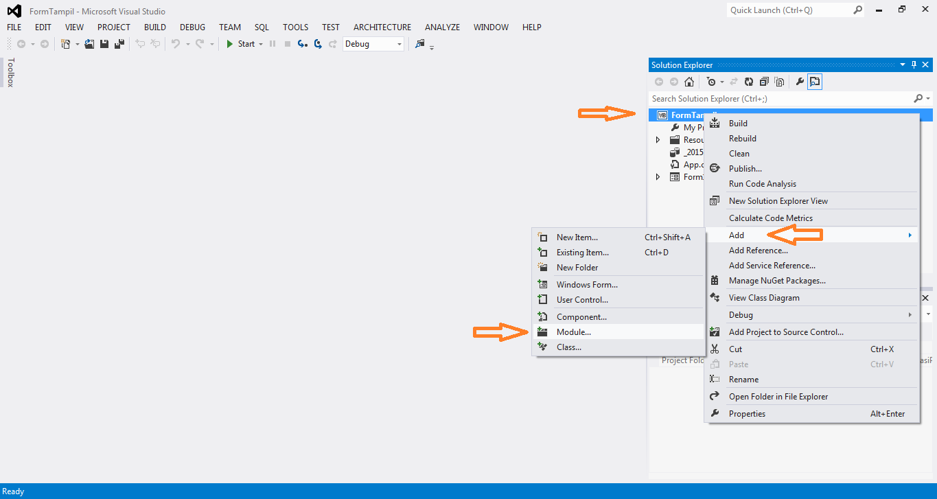 Cara Mudah Membuat Koneksi Vb.net dengan Sql Server - Rembang Programming